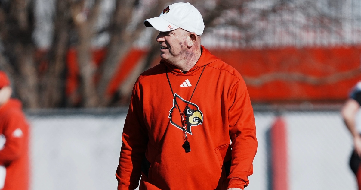 Jeff Brohm shares hilarious interaction with Miller Moss, girlfriend ...