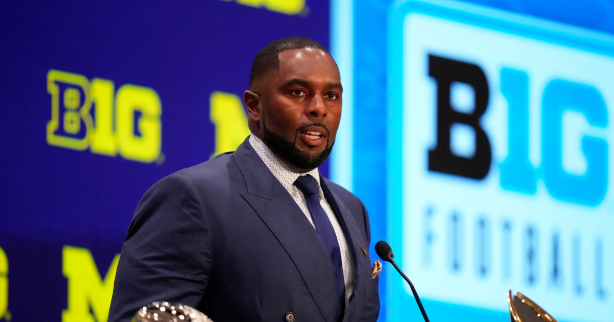 Michigan football: Sherrone Moore, players talk at B1G Media Day