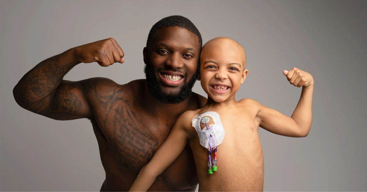 Josh Hines-Allen launches campaign against cancer as his son, Wesley ...