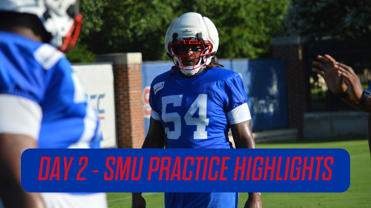 SMU Fall Camp Day Two highlights - On3