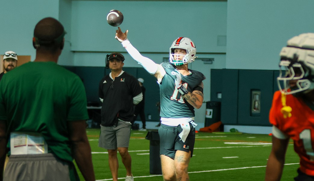 Carson Beck Explores Similarities in Cristobal, Smart's Coaching Styles ...