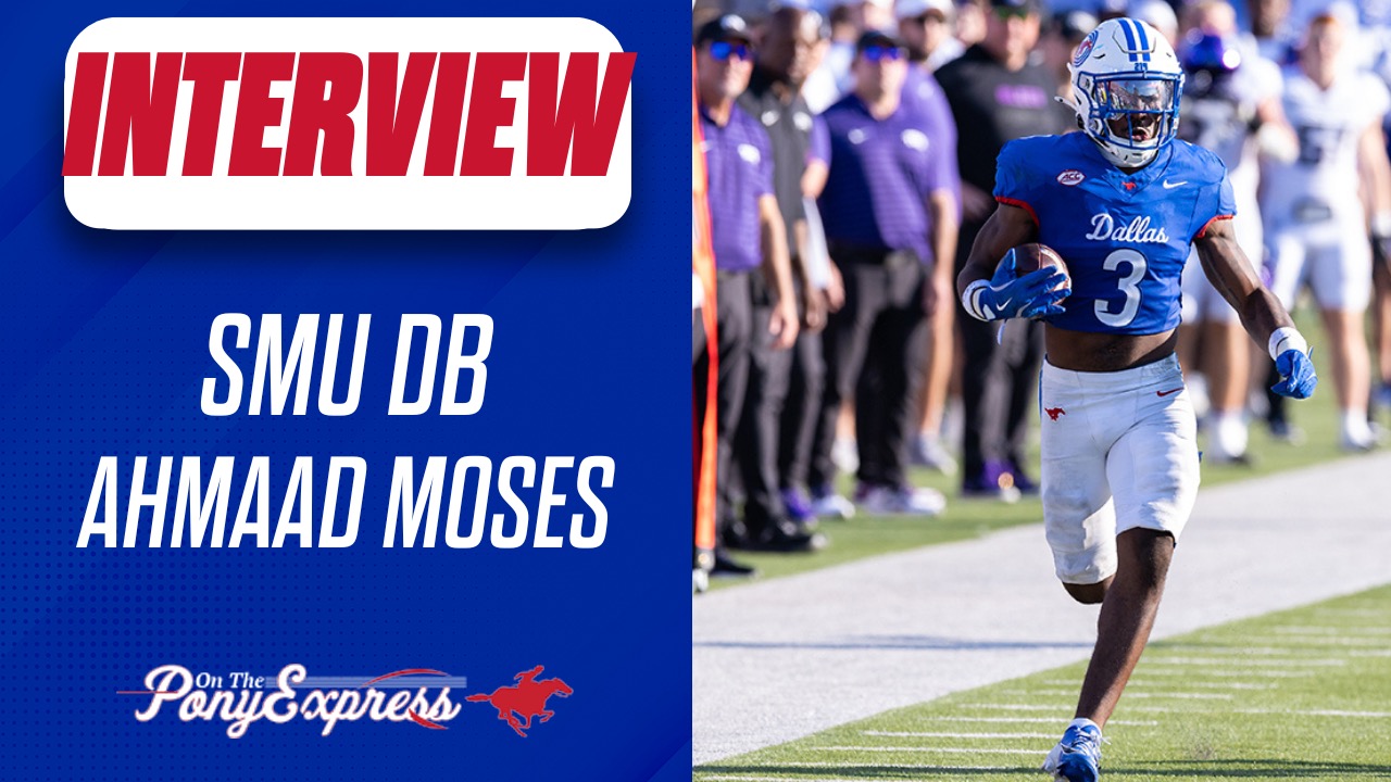 SMU DB Ahmaad Moses Press Conference - On3