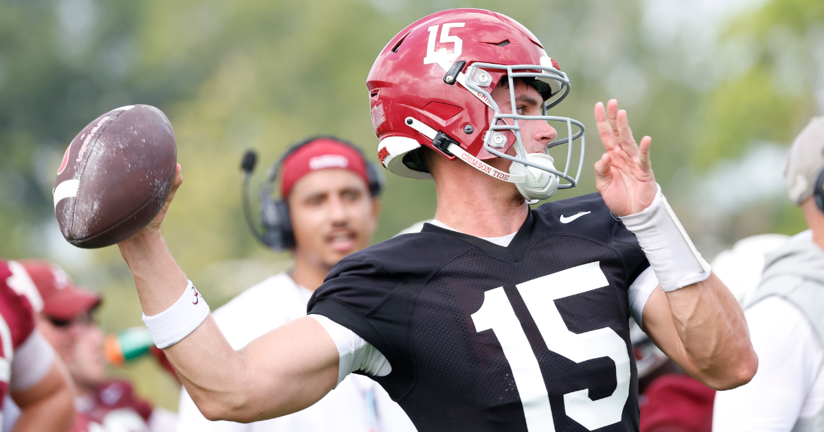 Ryan Grubb describes 'fiery' leadership style of QB Ty Simpson
