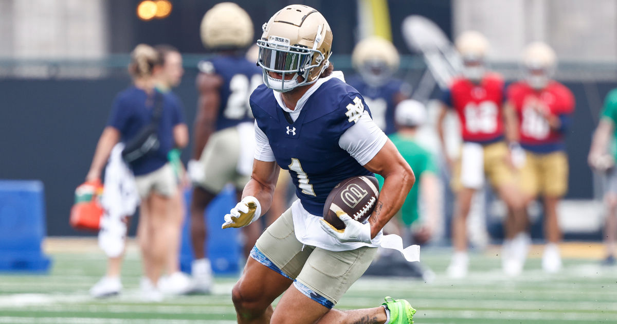 Observations from Notre Dame football fall camp practice No. 2: Offense