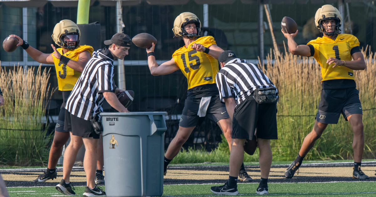 Photo gallery: Purdue camp practice No. 2 - On3