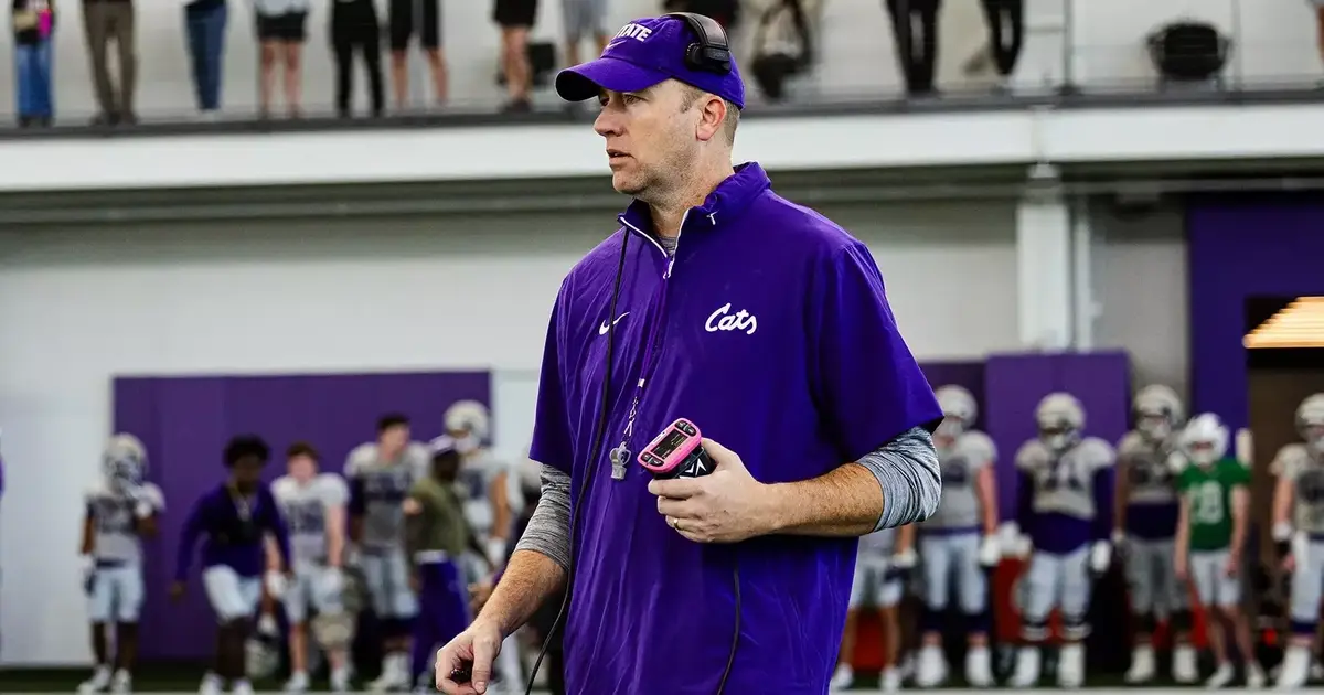 Luke Wells handling first training camp at Kansas State