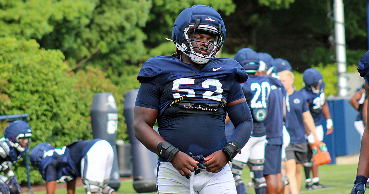 See Penn State linebacker LaVar Arrington II and other first-year Lions ...