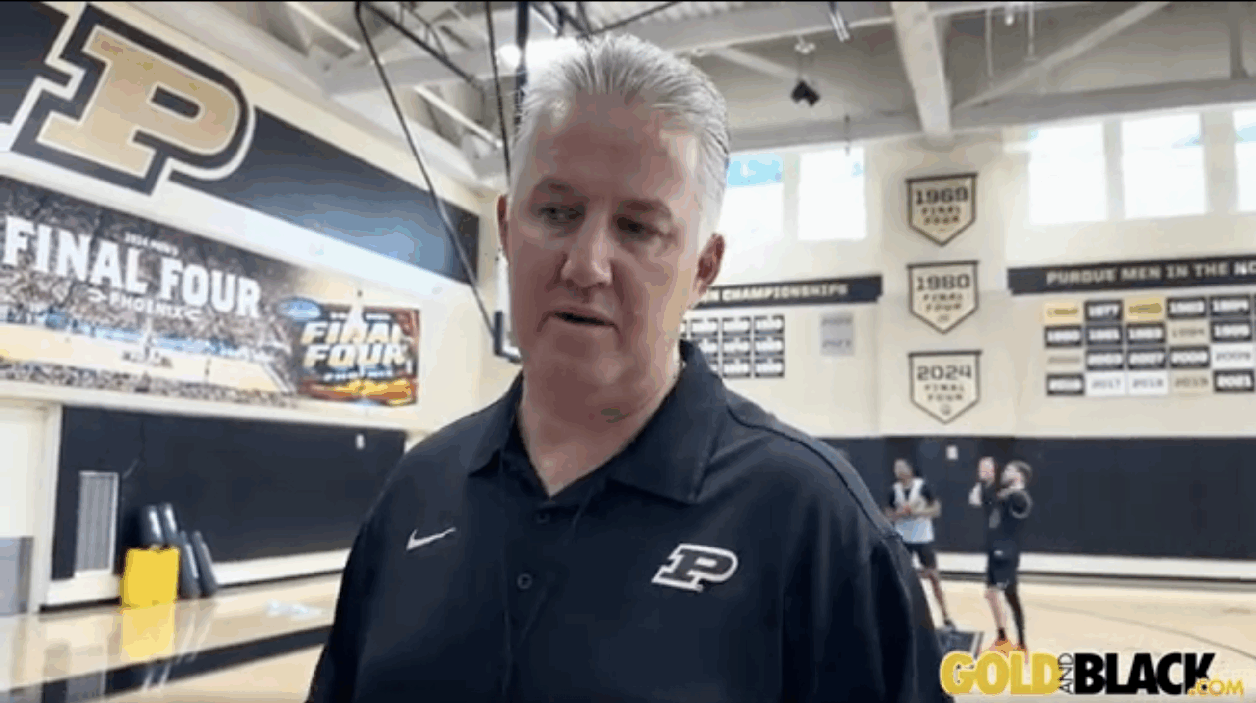 GoldandBlack.com video: Purdue coach Matt Painter discusses the summer ...