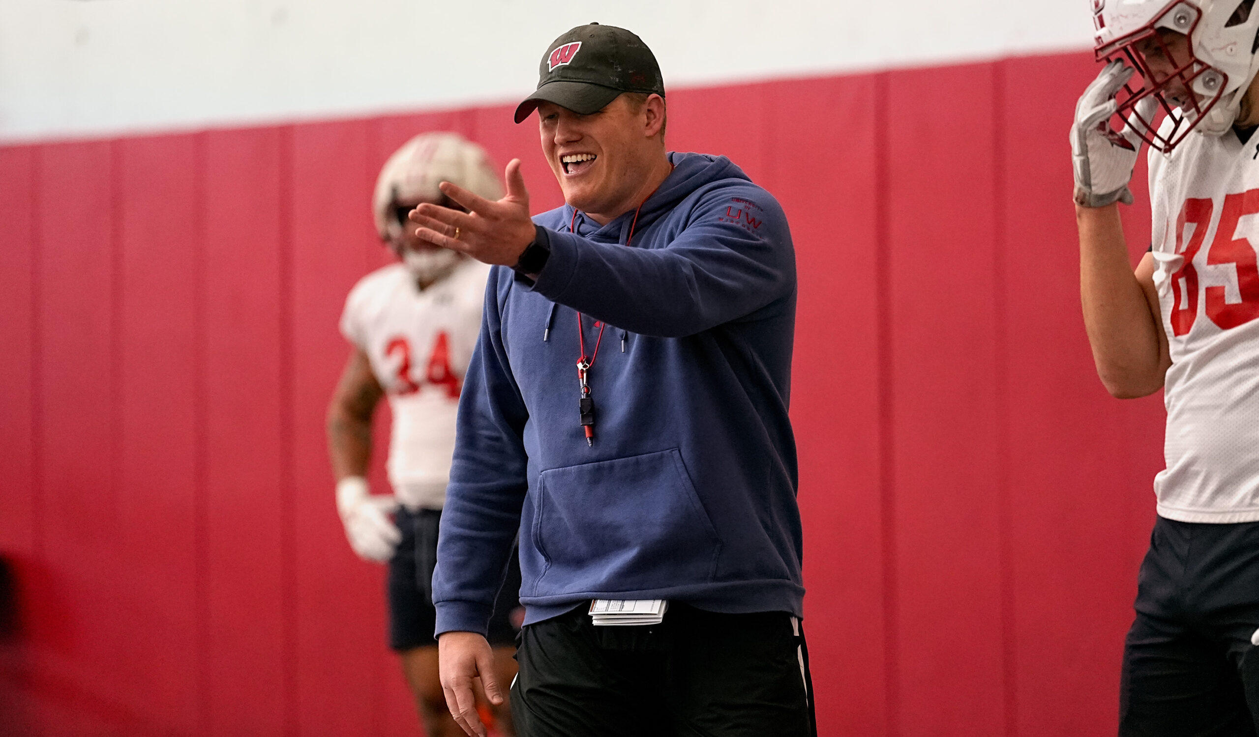 WATCH: Nate Letton, Tight Ends Address the Media at Wisconsin Fall Camp ...