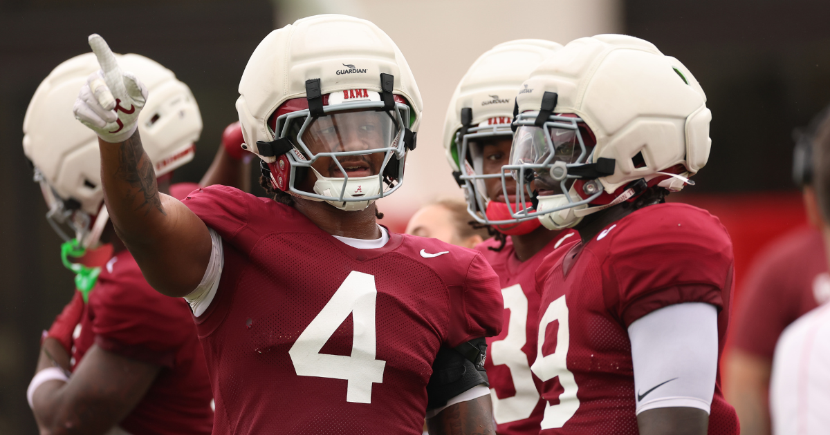 How many running backs Alabama OC Ryan Grubb expects to use