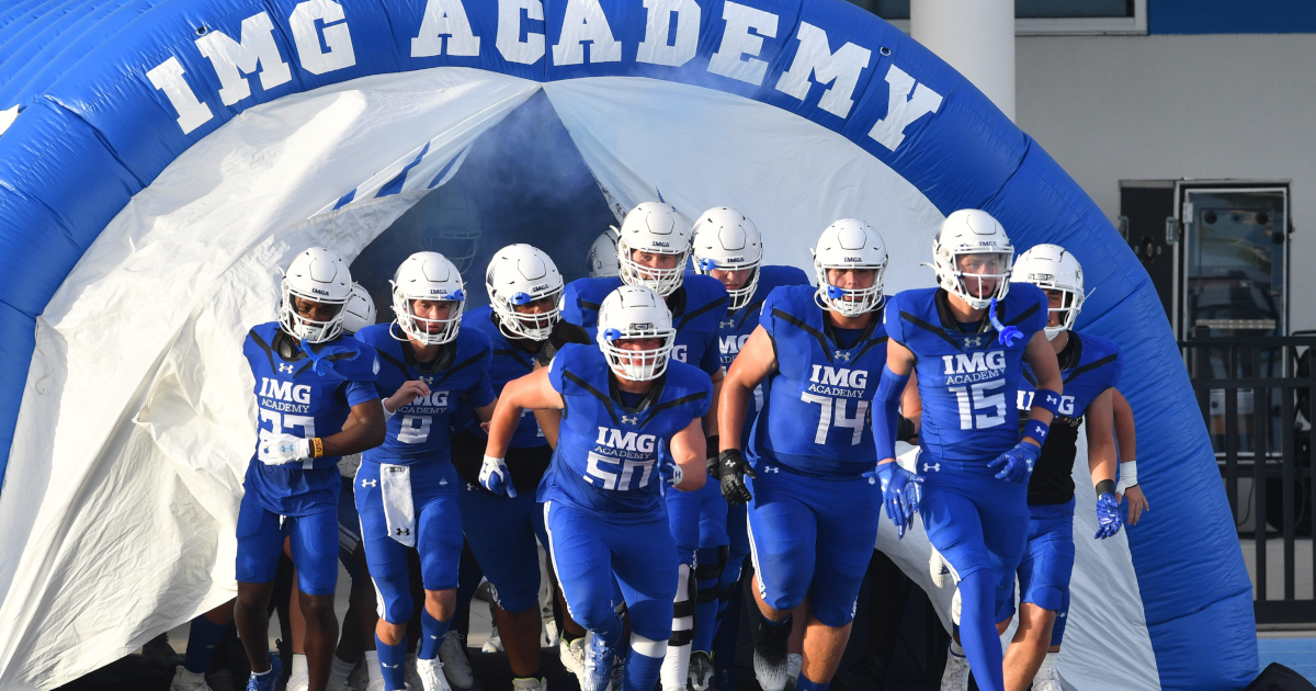 IMG Academy-St. Frances Academy high school football game this weekend ...