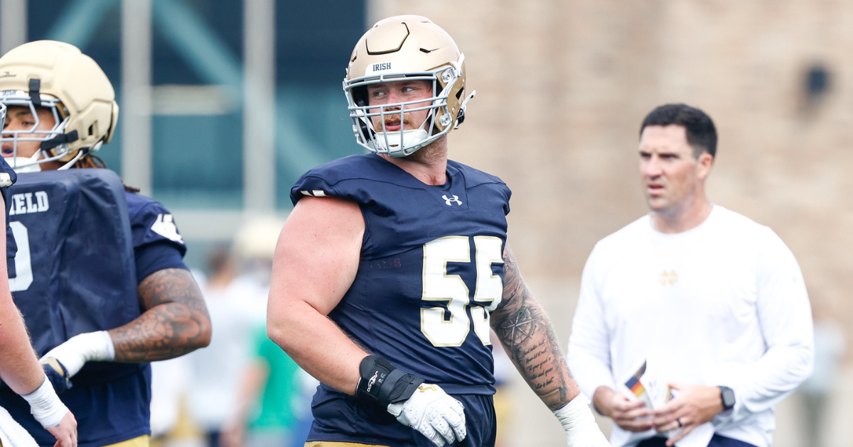 Observations from Notre Dame football fall camp practice No. 6: Offense ...