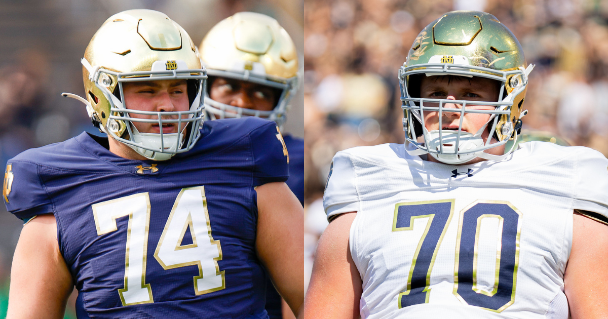 What Billy Schrauth, Ashton Craig combination means to Notre Dame OL
