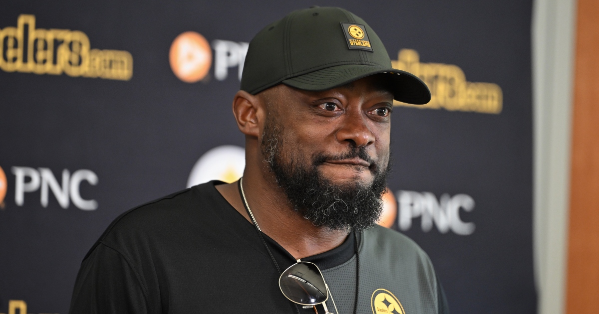 Steelers HC Mike Tomlin reveals long list of starters out for preseason ...