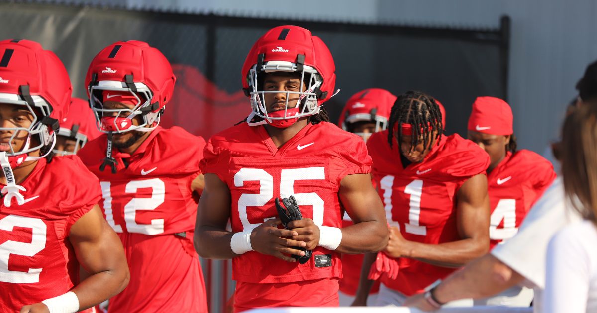 Ohio State freshman running back Bo Jackson loses black stripe