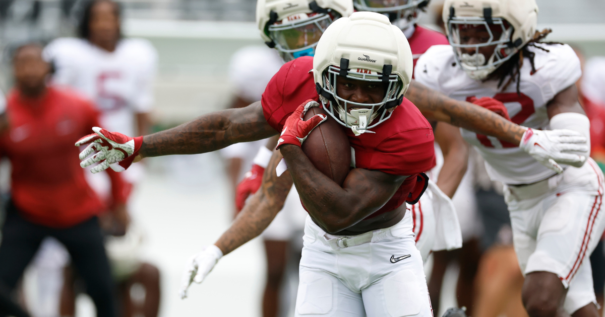Jam Miller highlights strong start to Scrimmage 1 for Alabama RBs