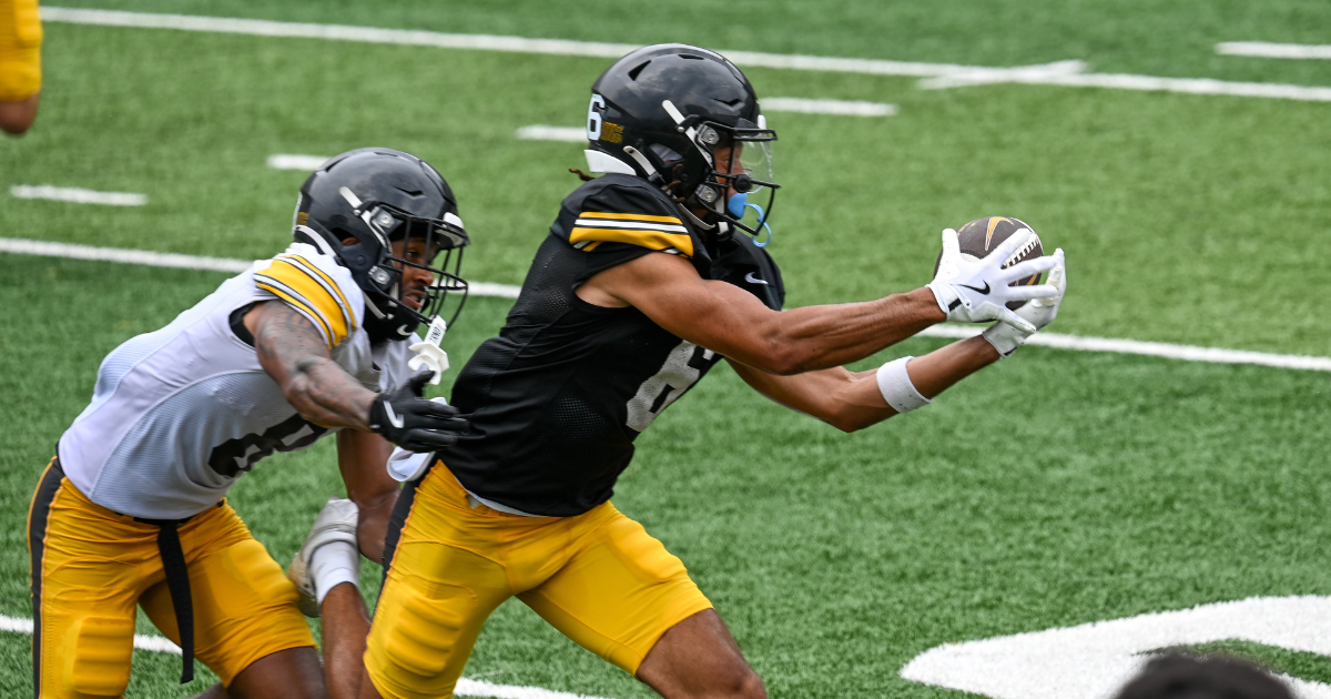 Updated projection for the Iowa offense two deeps