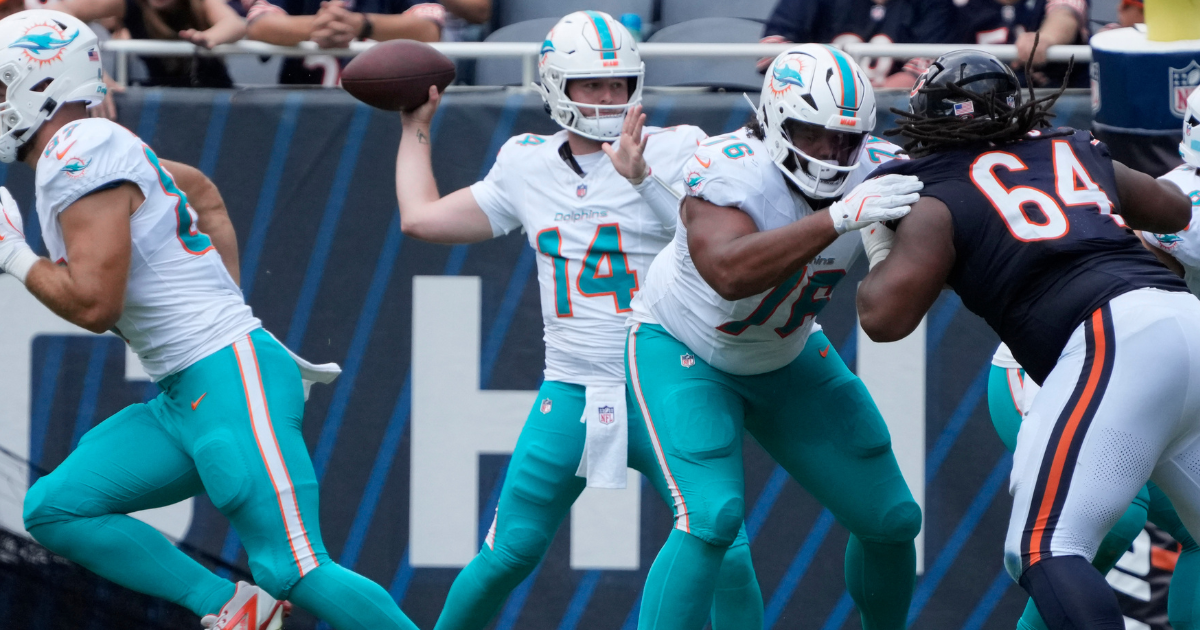 Report: Miami Dolphins shift Quinn Ewers on the depth chart again - On3