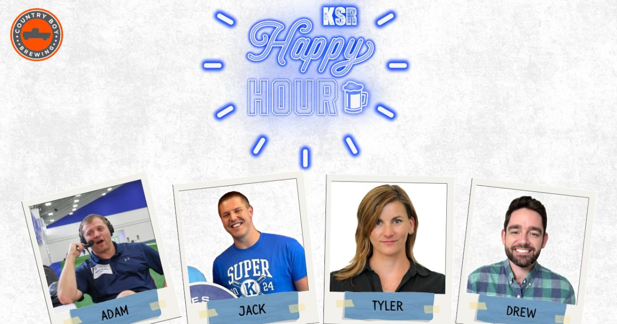 KSR Happy Hour: Kentucky Football Scrimmage Notes, Basketball Schedule ...