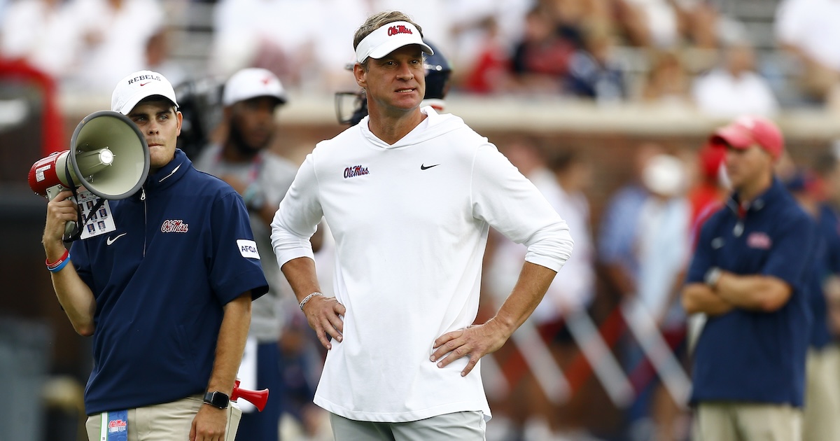 Lane Kiffin reacts to Landry Kiffin, Whit Weeks viral Instagram picture ...