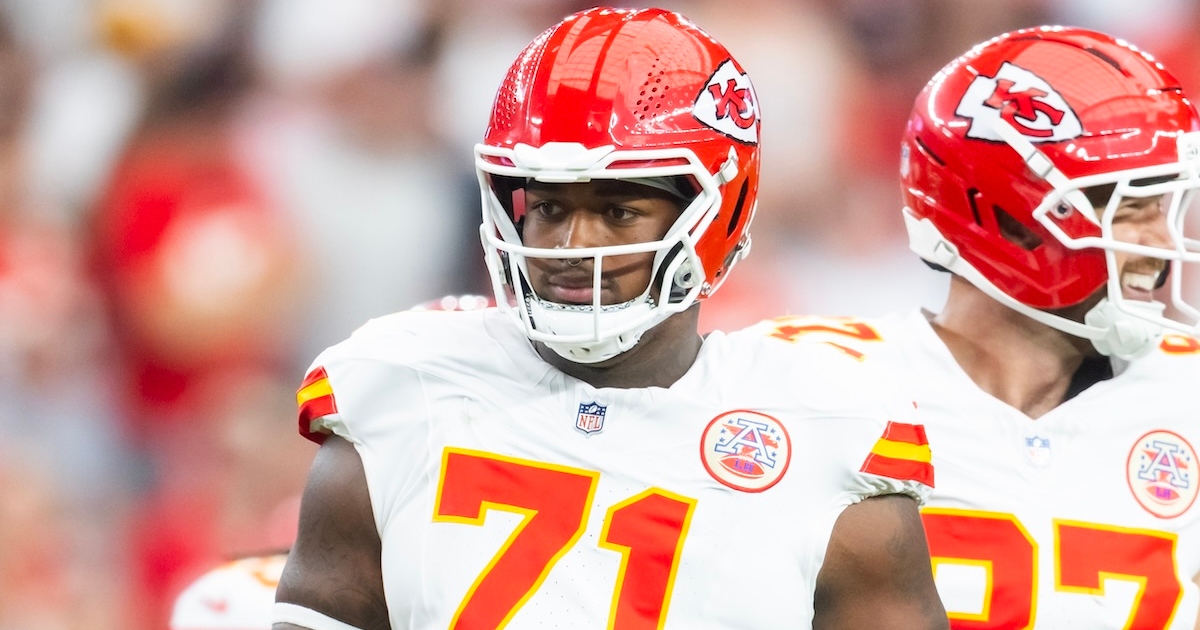 Patrick Mahomes says rookie Josh Simmons can be 'one of the best' left ...