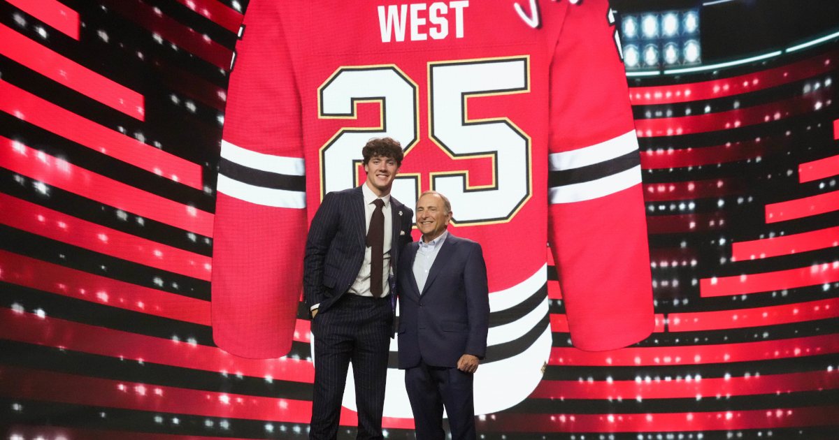 NHL first-round pick Mason West helps lead team to Minnesota state ...