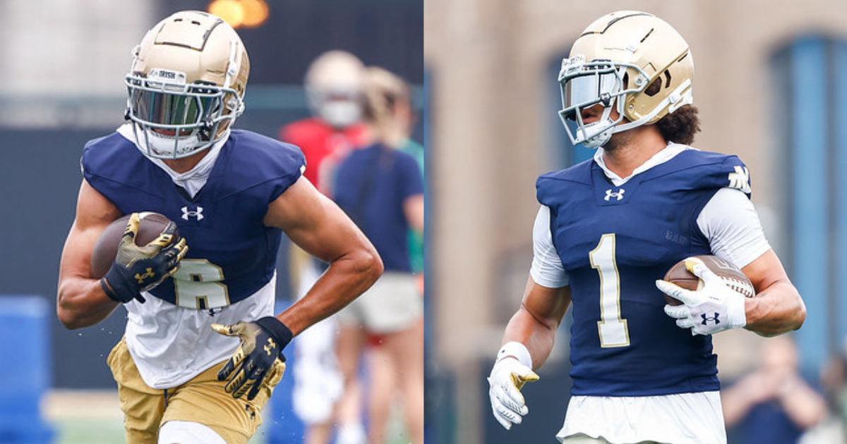 Why this is the year for Notre Dame WRs Jordan Faison, Jaden Greathouse