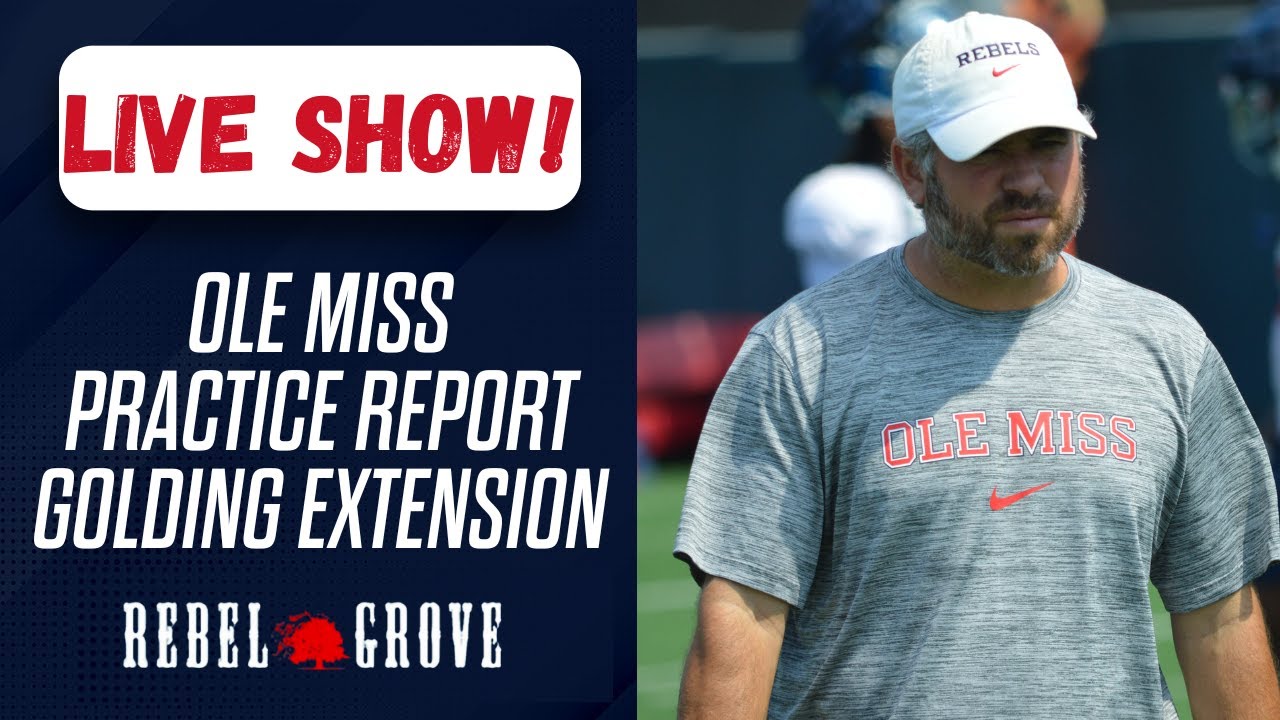 WATCH: Ole Miss practice report, Pete Golding contract extension