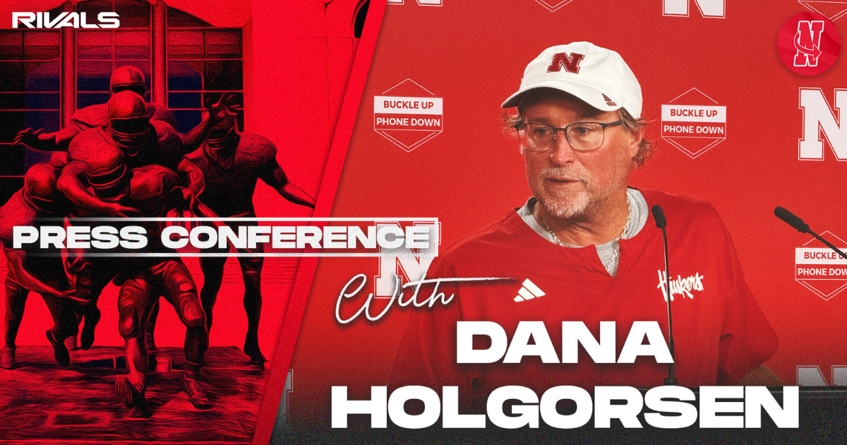 WATCH: Nebraska presser with Dana Holgorsen, Donovan Raiola