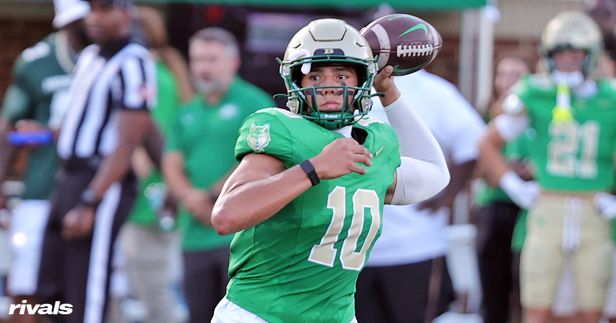 Senior QB Dayton Raiola throws four TDs in win for Buford (Ga.)