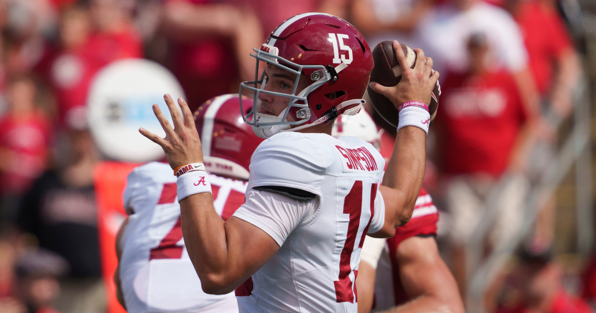Alabama QB Ty Simpson on Unitas Golden Arm Award watch list