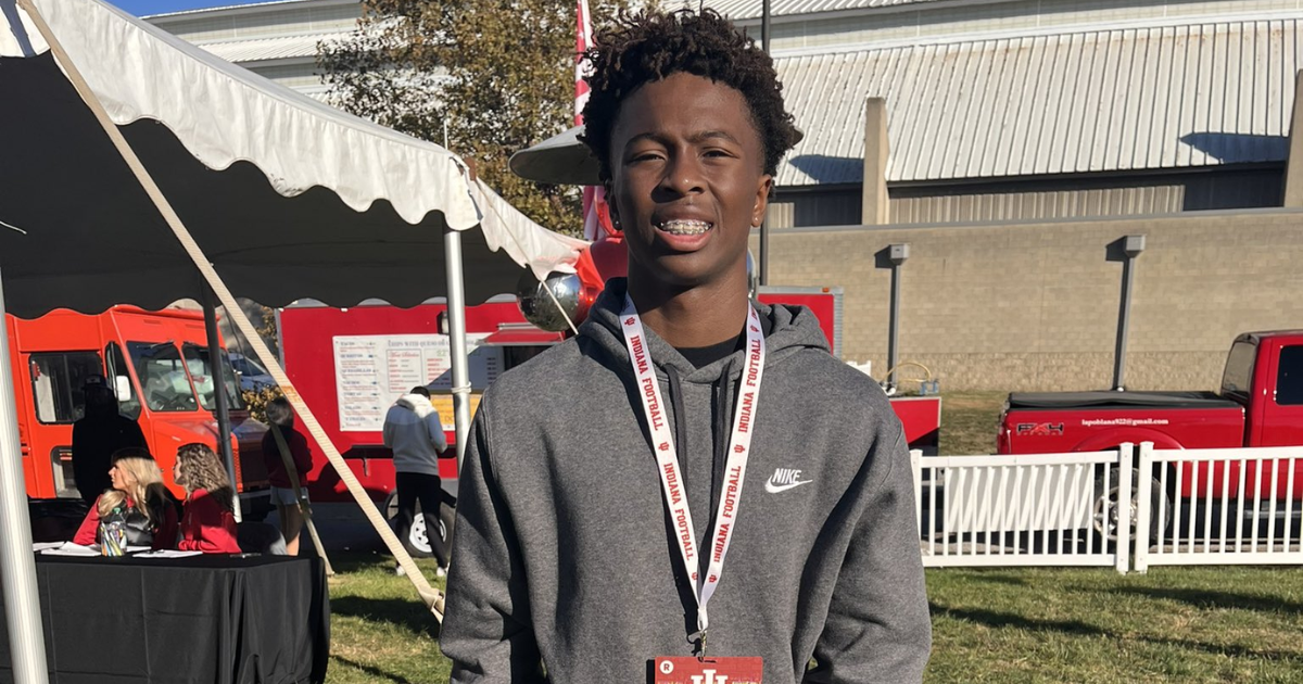2027 Indiana target Branden Sharpe locks in fall visits