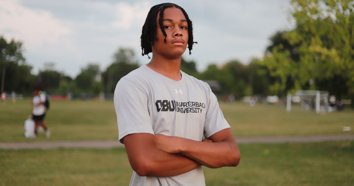 Ohio State: Top 2028 QB Donald Tabron II talks Buckeyes