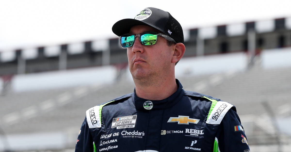 On the verge of missing playoffs again, Kyle Busch has big celebration ...