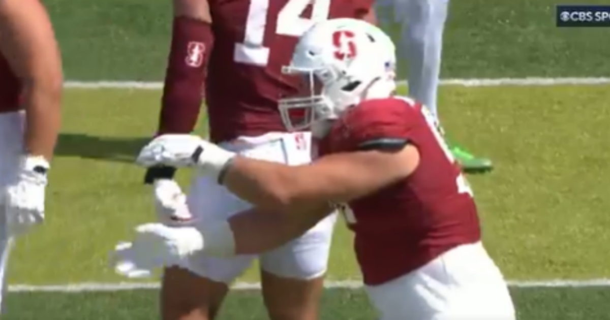 CBS broadcast calls out Clay Patterson for TikTok dance penalty - On3