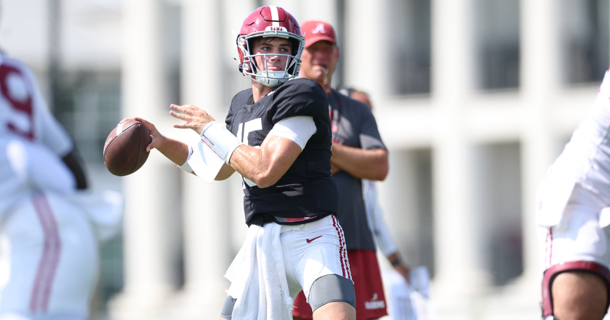 Ryan Grubb shares message to QB Ty Simpson before first start