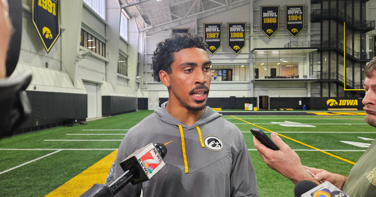 T.J. Hall Discusses Cornerback Competition Ahead of Iowa’s Season - BVM ...