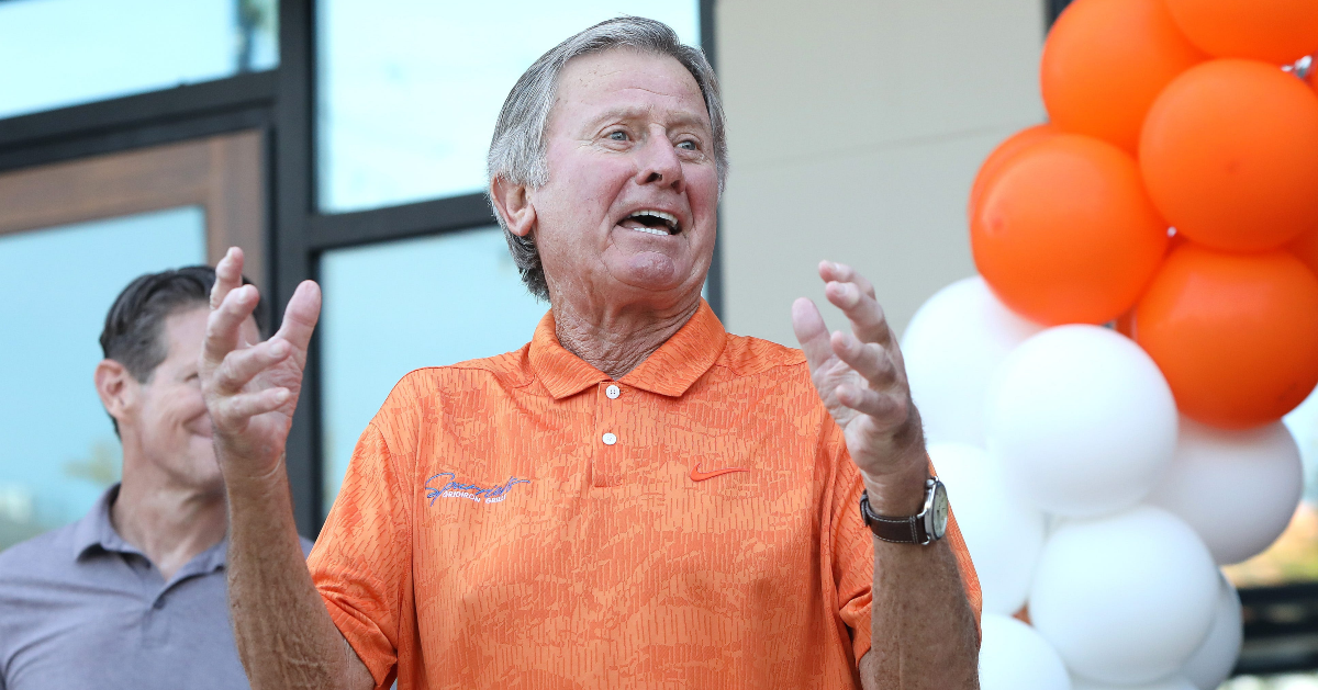 Steve Spurrier reacts to Auburn claiming new national championships - On3