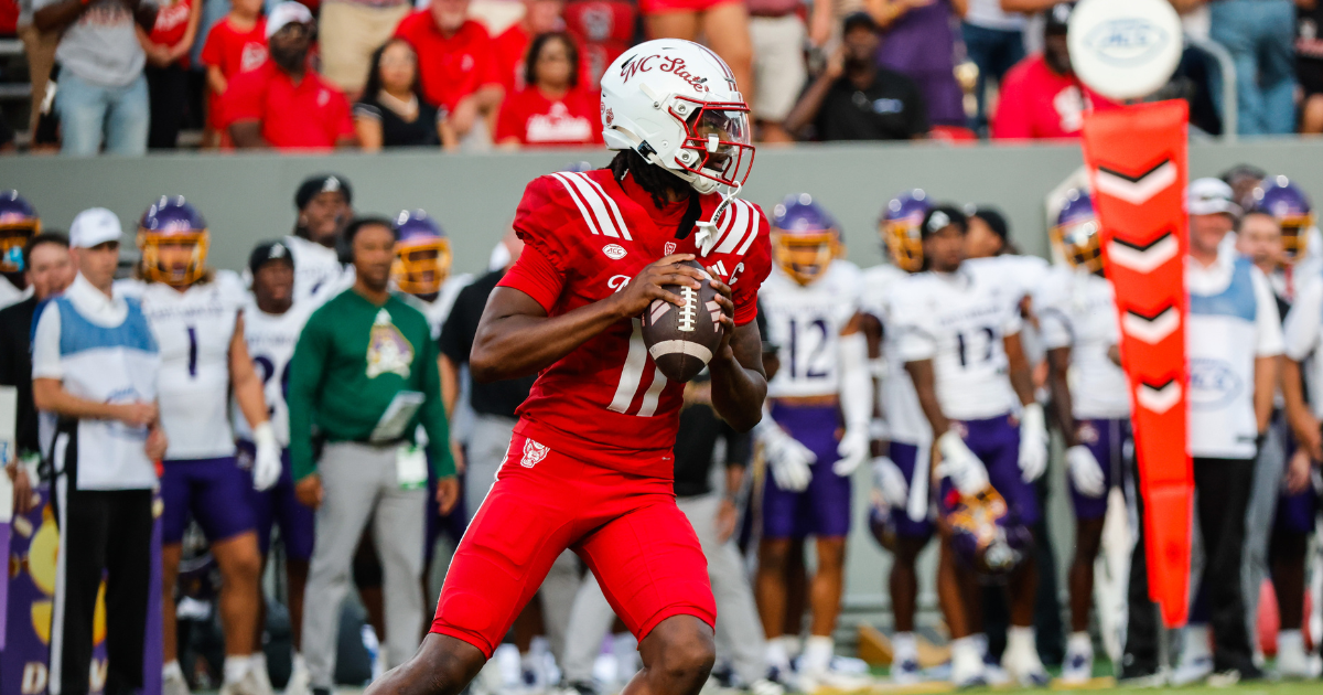 NC State football snap counts and PFF grades: Offense vs. ECU