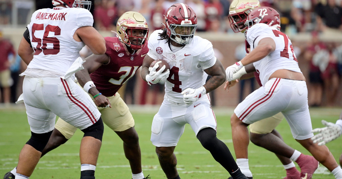 No. 8 Alabama falls short of comeback, loses to Florida State