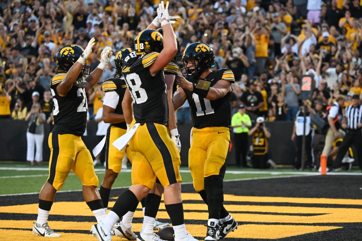 Snap Counts - Iowa offense vs. Albany - On3