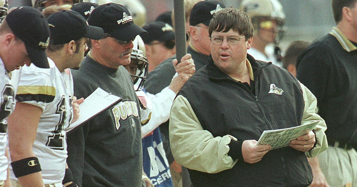 Purdue's Rose Bowl Season Reflections-Offensive coordinator Jim Chaney ...