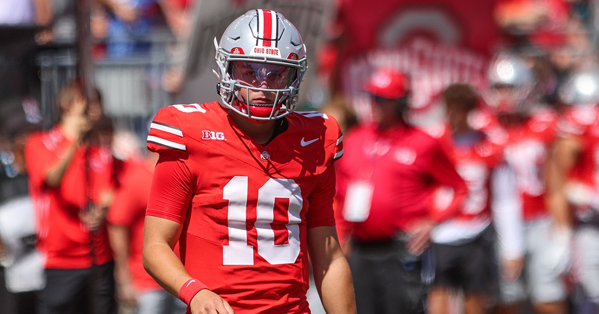 Ohio State: QB Julian Sayin calm in face of chaos for Buckeyes