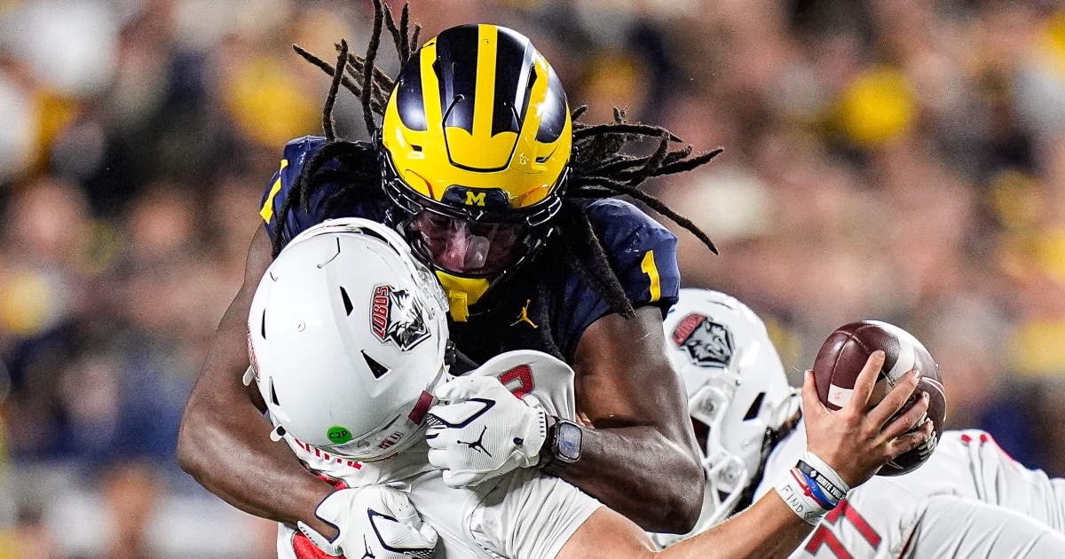 Big Ten referees defend decision not to eject Jaishawn Barham from Michigan vs. Ohio State after ...