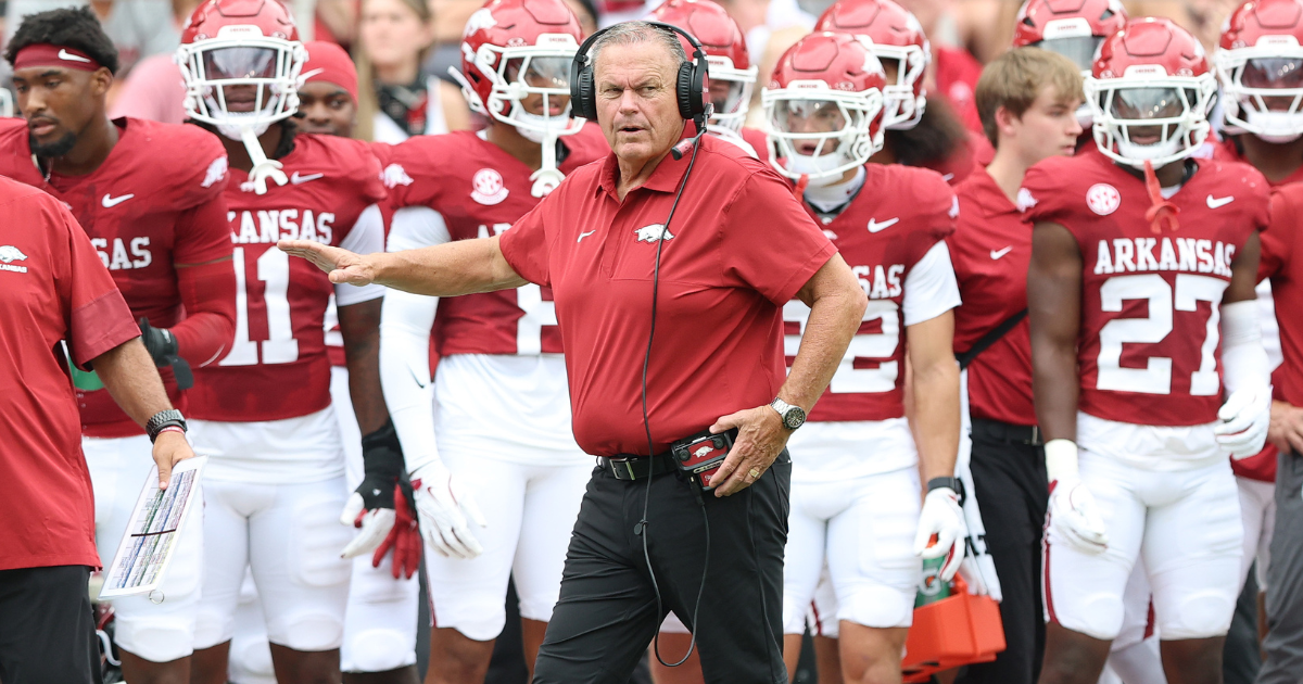 Sam Pittman shares disappointment in Arkansas' running game - On3