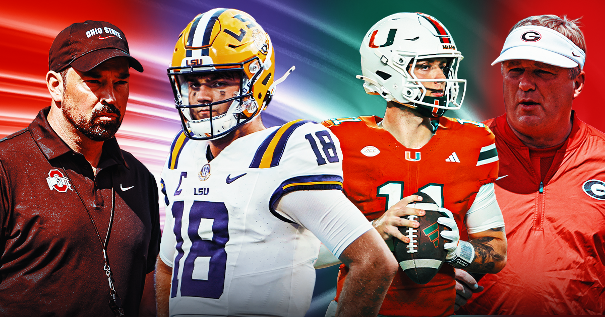 CBS Sports reveals AP Poll Top 25 prediction after Week 1 of college ...