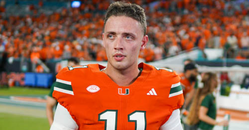 Miami Hurricanes QB Carson Beck game week thoughts