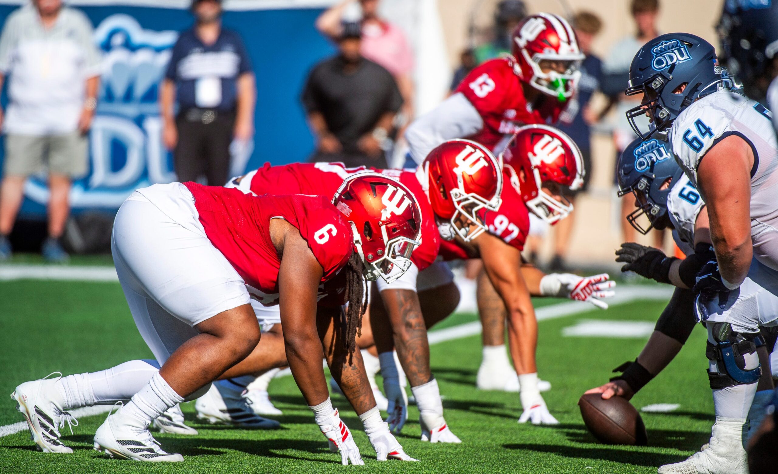 Indiana Football vs ODU: PFF Snap Counts and Grades
