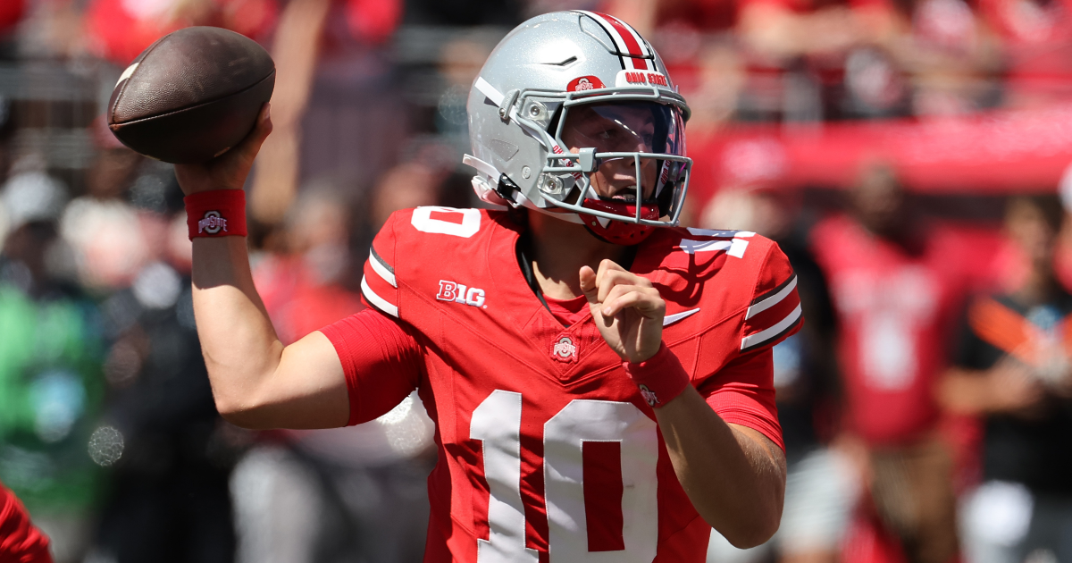 CBS Sports reveals updated Top 25 QB rankings after Week 1 of college ...