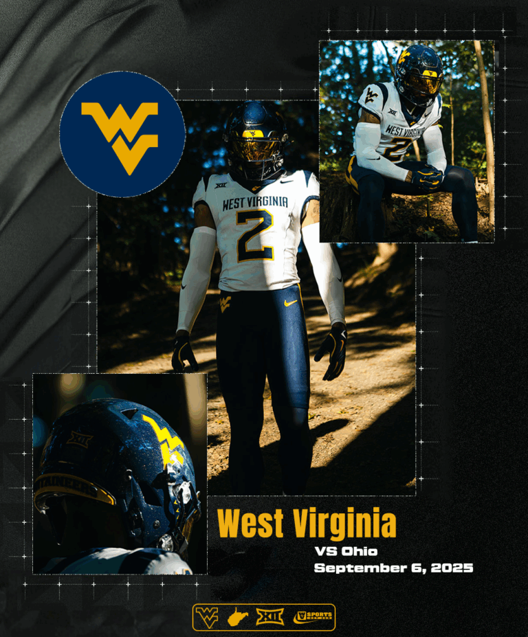 West Virginia football uniforms announced for Ohio game - On3